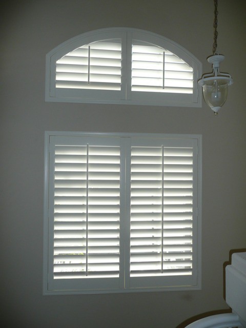 Specialty Shape Shutters - Orange County Shutters